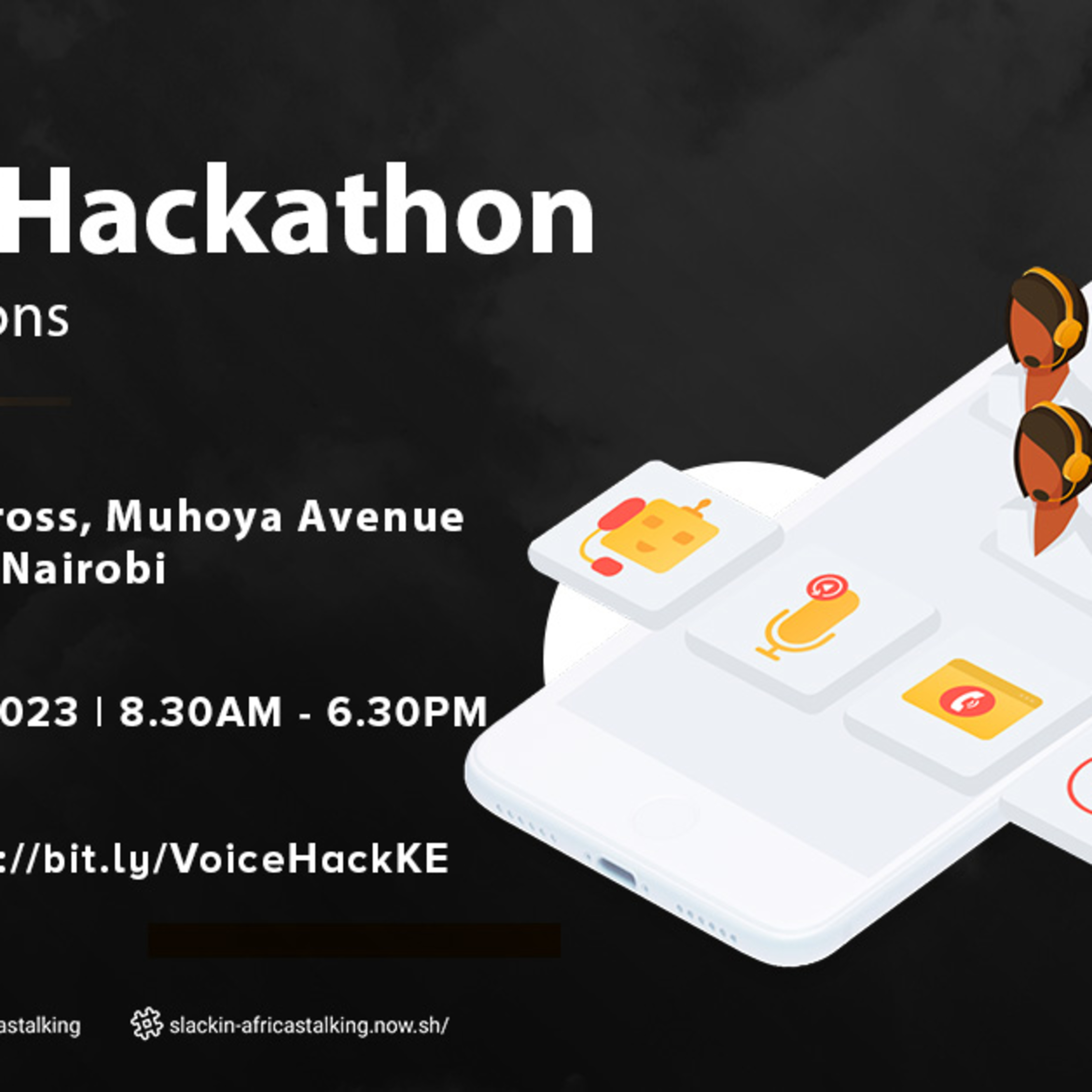 See Africa's Talking Open Hackathon: Voice Solutions at Africas Talking Africa's Talking Community